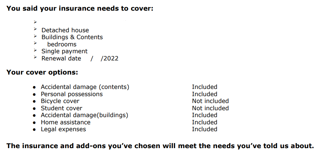 Support for your AXA Home Insurance online account and policy documents