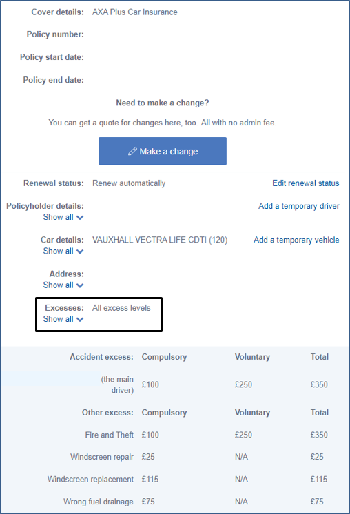 Your online account and policy documents