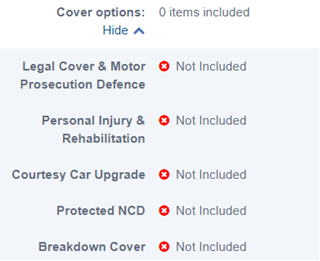 Courtesy cars